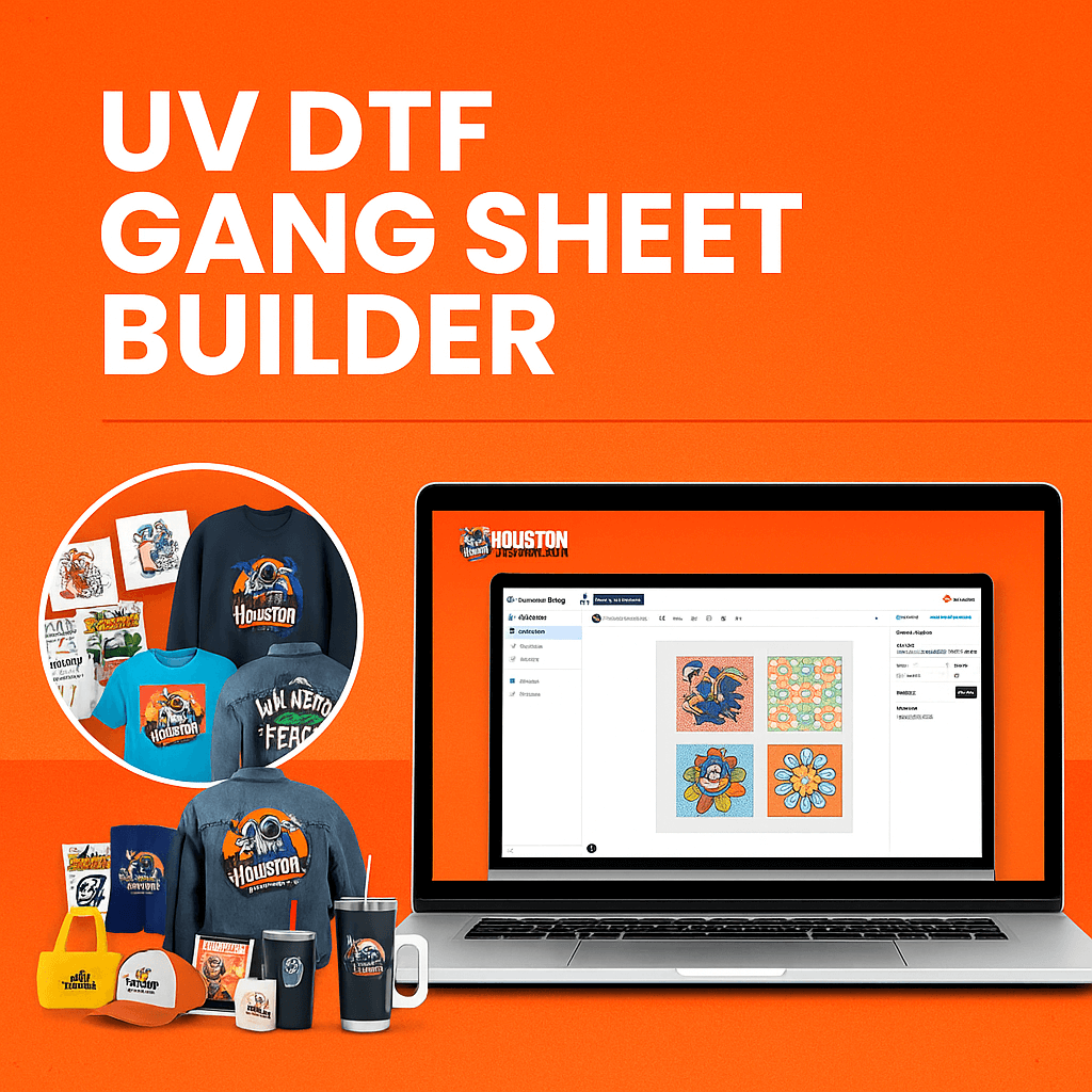 Build UV DTF Gang Sheet Online | Custom Prints – Houston DTF Transfers